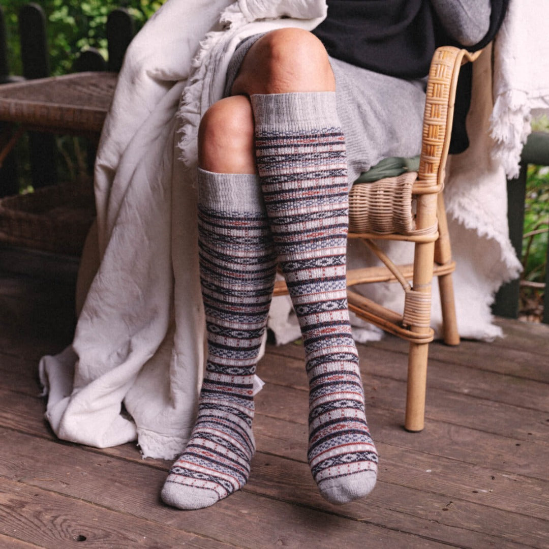Arvid Knee-High Socks (2 pairs) - Nordic Socks EU